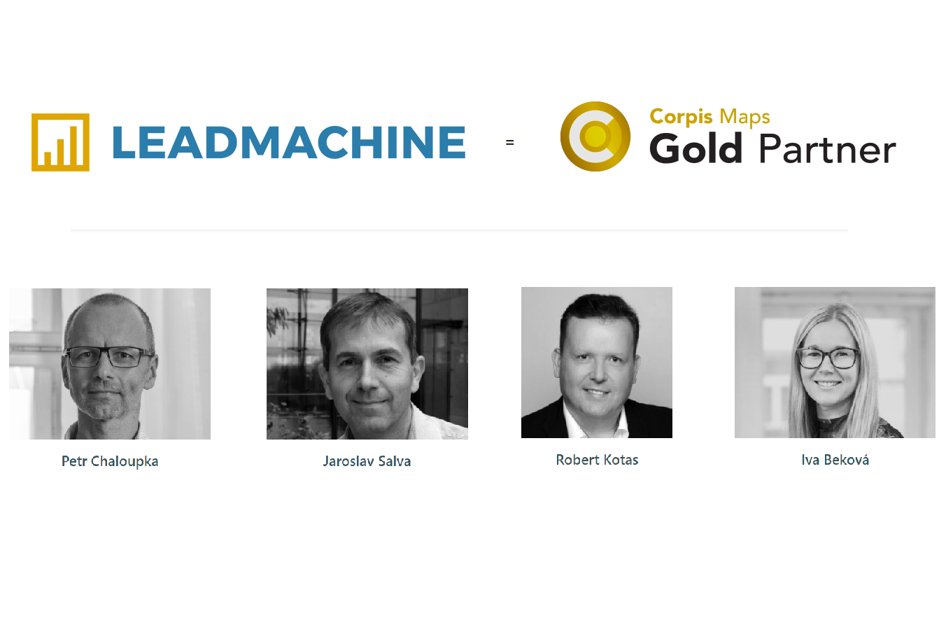 LEADMACHINE se stává Gold Partnerem Corpis Maps - Corpis Maps